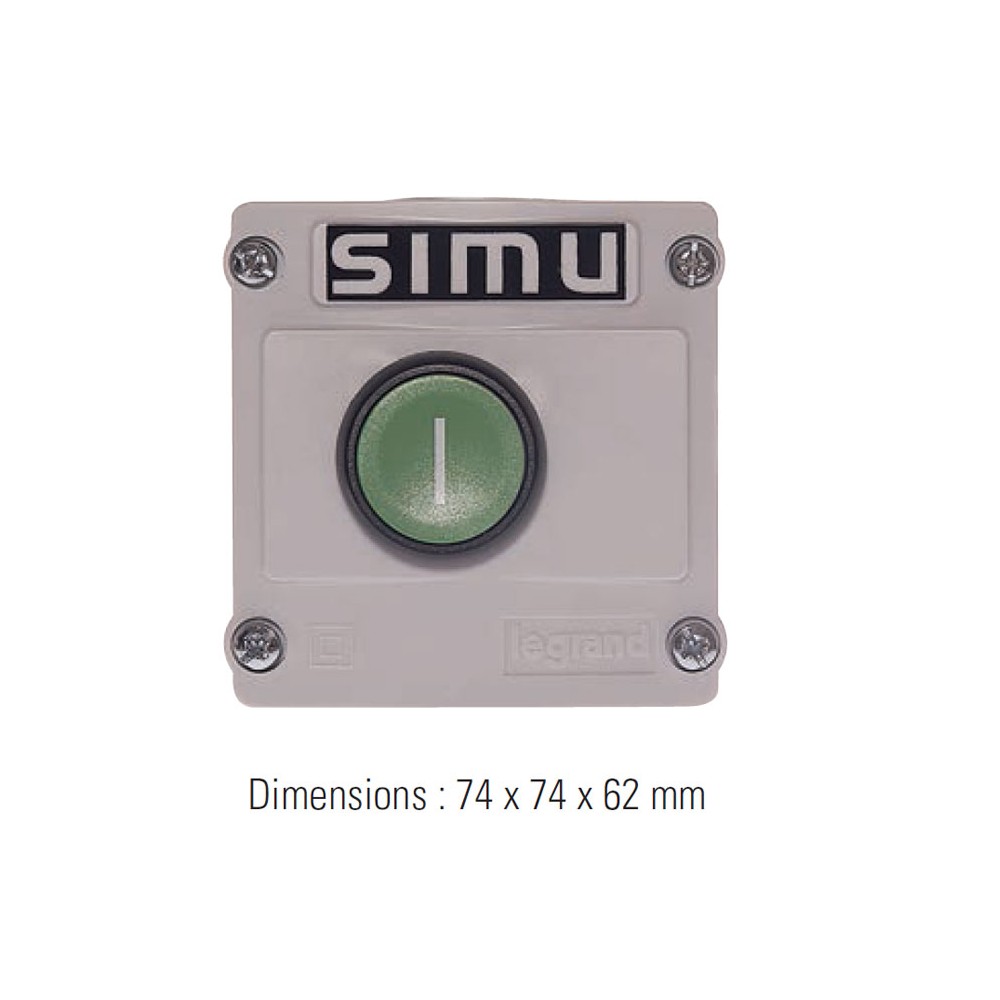 Interrupteur Simu - 100% Volet Roulant