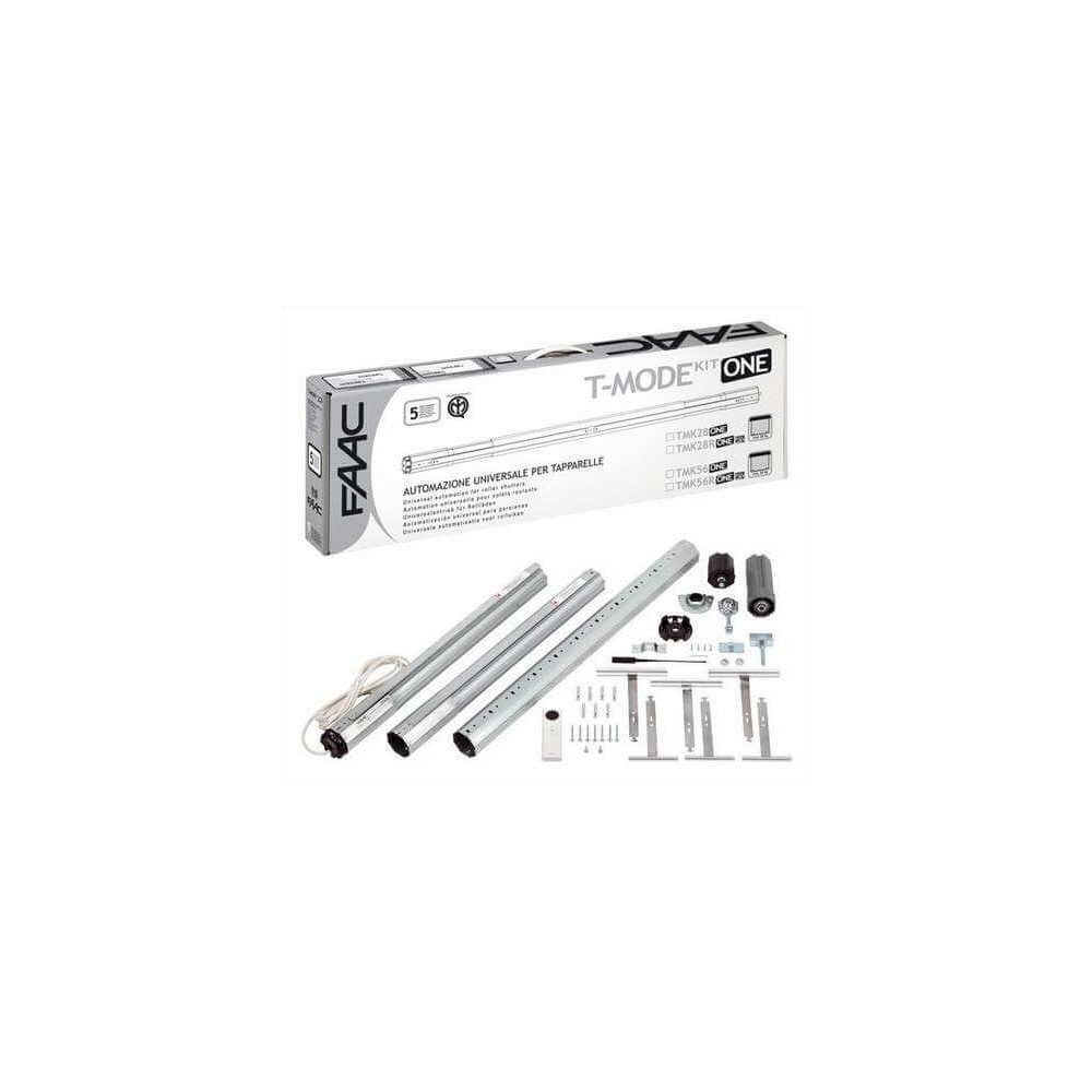 Kit motorisation Faac Radio 30Nm avec tube - 100% Volet Roulant